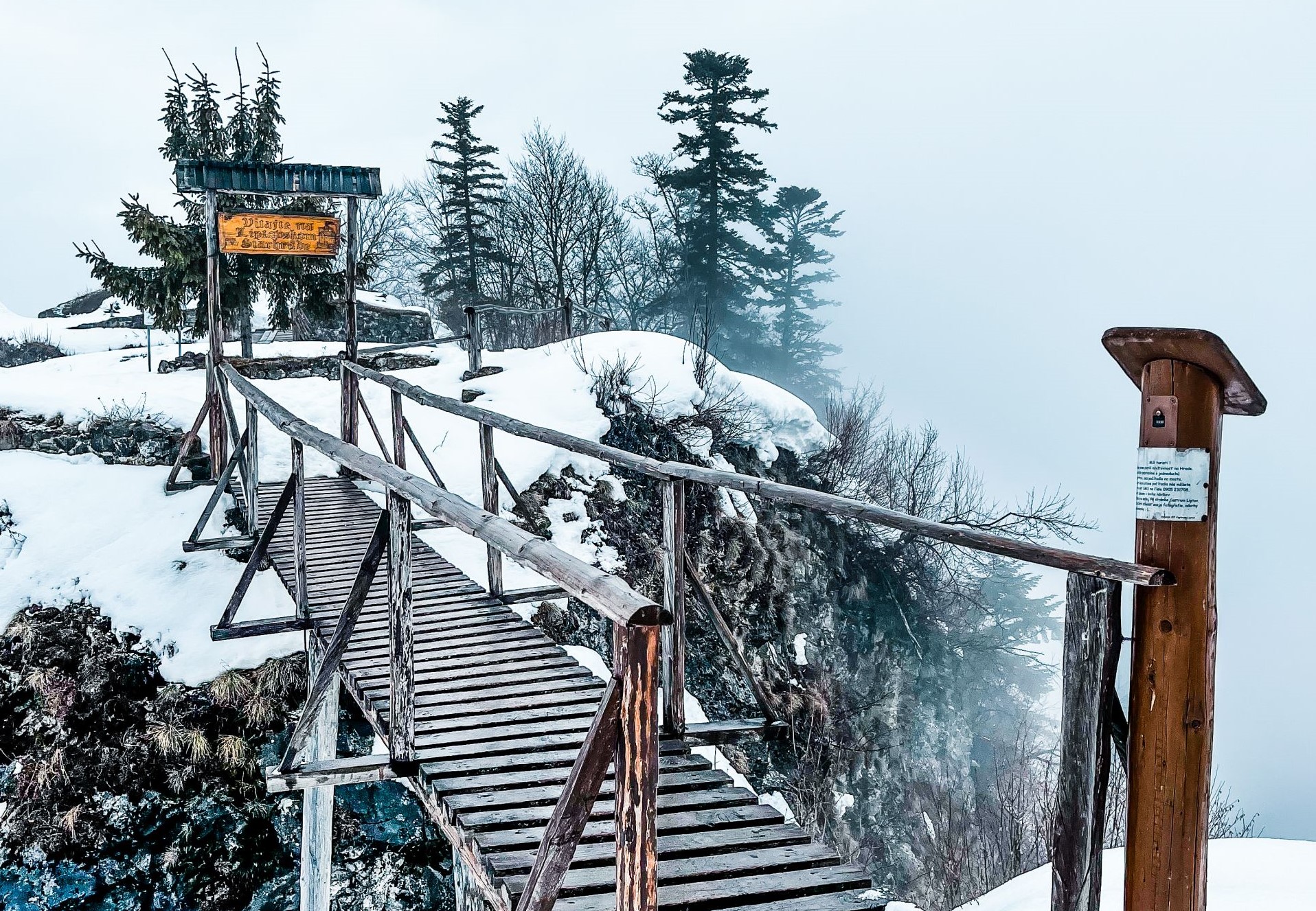 Liptovský hrad - najvyššie položený hrad na Slovensku