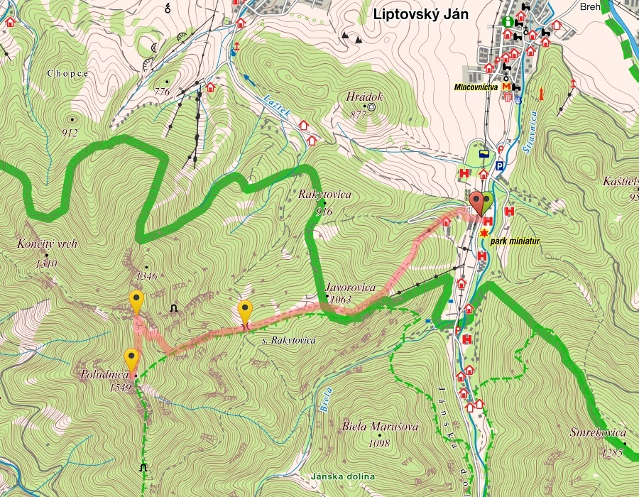 Trasa: Poludnica z Liptovského Jána - Turistika na Liptove - Visit Liptov