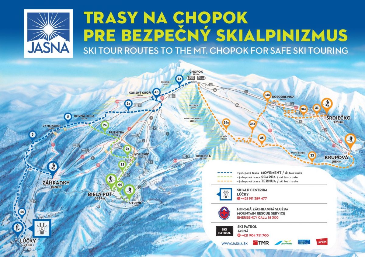 Skialpinizm na Liptowie - Visit Liptov