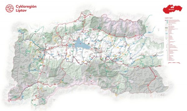 Zoznam cyklotrás na Liptove - Visit Liptov